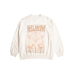 Billabong Sweatshirt »Ride In« Salt Crystal 4 M M Stoff: Mischgewebe aus Baumwolle und Polyester