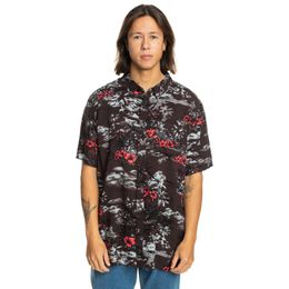 Quiksilver Kurzarmhemd &raquo;Longmanhill&laquo; Tarmac Longmanhill XL - US-Gr&ouml;&szlig;en US-Gr&ouml;&szlig;en XL Material: Ecovero-Viskose-Stoff [131 g/m2]