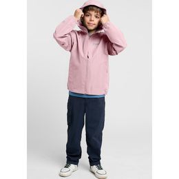 Jack Wolfskin Outdoorjacke &raquo;FLAZE JACKET K&laquo; mit Kapuze water-lily 104 104 Wasserabweisende Rei&szlig;verschl&uuml;sse