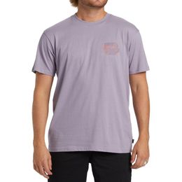 Billabong T-Shirt »Crayon Wave« Purple Ash XS XS Stoff: Baumwollstoff [160 g/m2]