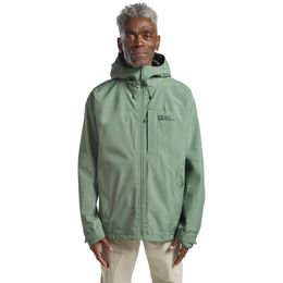 Jack Wolfskin Herren Funktionsjacke &raquo;TEMPEST 2L JKT M&laquo; mit Kapuze gr&uuml;n XXL (58)