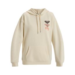 Roxy Hoodie »Surf Stoked« Parchment XXL XXL Material: Gebürsteter Fleecestoff aus...