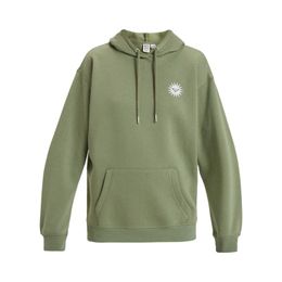 Roxy Hoodie »Surf Stoked« Oil Green S S Material: Gebürsteter Fleecestoff aus...