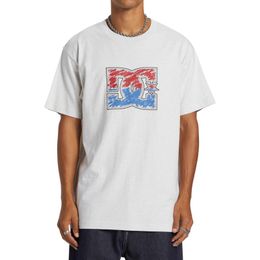 DC Shoes T-Shirt »DC Star Inline« Snow Heather S S Kollektion: Lineguide-Kollektion