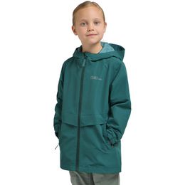 Jack Wolfskin Outdoorjacke »MALIMA JACKET G« mit Kapuze jade-green 104 104 Leichte Regenjacke für Mädchen
