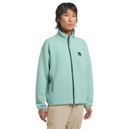 Jack Wolfskin Fleecejacke »MOGARI FZ W« soft-jade L (42/44) L (42/44) Waffelfleece-Midlayer