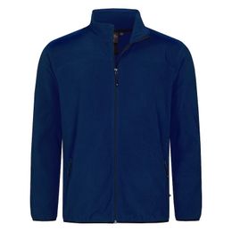 DEPROC Active Fleecejacke &raquo;KIRKVALE MEN&laquo; weiche Fleecejacke in traditioneller Optik navy XL XL Leichte Basic-Fleecejacke mit Stehkragen