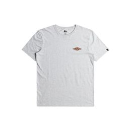Quiksilver T-Shirt »Fossilized« Light Grey Heather XL XL Material: Baumwoll-Jersey [160 g/m2]