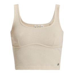 Roxy Tanktop &raquo;Pretty Please&laquo; Parchment XL XL Material: Flacher Rippstrick aus Baumwolle,...