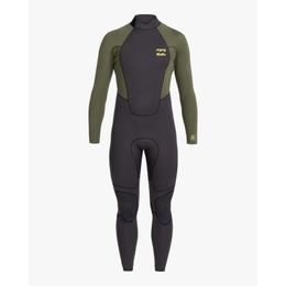 Billabong Neoprenanzug &raquo;5/4mm Intruder&laquo; Antique Black LS175-180cm74-84kg LS175-180cm74-84kg Stoff: Au&szlig;enStoff aus strapazierf&auml;higem...