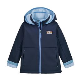 FIRST INSTINCT BY Killtec Softshelljacke &raquo;FIOS 59 MNS SFTSHLL JCKT&laquo; Softshelljacke: wasserabweisend, winddicht, atmungsaktiv dunkelblau 122/128...
