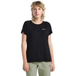 Jack Wolfskin Funktionsshirt »PRELIGHT STRIDE T W« black S (36) S (36) Leichtes Wandershirt