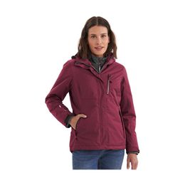 Killtec Damen Outdoorjacke &raquo;Nira&laquo; Wasser- und winddichte Jacke, atmungsaktiv, abnehmbare Kapuze lila 38