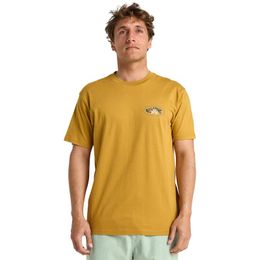 Billabong T-Shirt &raquo;Orbit&laquo; Vintage Gold XL XL Typ: 160 g, kurz&auml;rmliges Premium-T-Shirt