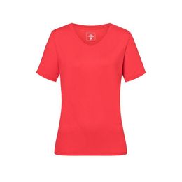 DEPROC Active Funktionsshirt &raquo;MORAY WOMEN&laquo; Funktionsshirt mit V-Ausschnitt rot 46 (L) 46 (L) Linea Primero Funktionsshirt MORAY by DEPROC Active