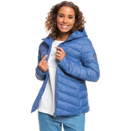 Roxy Outdoorjacke »Coast Road« mit Kapuze Bijou Blue M M Stoff: wasserabweisender Polyester-Stoff...