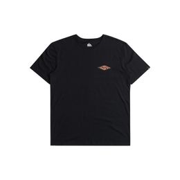 Quiksilver T-Shirt »Fossilized« schwarz S S Material: Baumwoll-Jersey [160 g/m2]