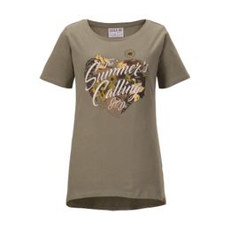 G.I.G.A. by Killtec G.I.G.A. DX BY KILLTEC T-Shirt &raquo;GS 97 WMN TSHRT&laquo; Langgeschnittenes Damen T-Shirt, 100% Baumwolle, sommerlicher Print helloliv 40 40 Damen T-Shirt...