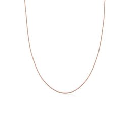 Elli Kette ohne Anhänger »Venezianerkette Basic 925 Sterling Silber« Rosegold 60 Elegante Halskette für Damen aus 925 Sterling Silber strahlt mit...