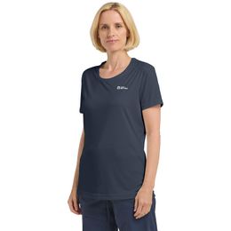 Jack Wolfskin T-Shirt »TECH T W« midnight-sky XL (46) XL (46) Leichtes Funktionsshirt