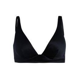Roxy Triangel-Bikini-Top »Rib Love The Roller« Anthracite XL - Cup B Cup B XL Stoff: Weicher, robuster, ,...
