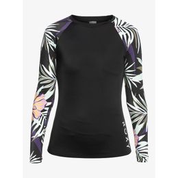 Roxy Rash Guard &raquo;Active&laquo; Black Fasso S XS XS Material: VITA Xtra Life Lycra &ndash;...