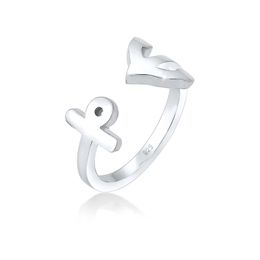 Elli Fingerring &raquo;Anker Maritim Offen Verstellbar 925 Sterling Silber&laquo; Silber Resizable Ring f&uuml;r Damen verleiht jedem Outfit einen Hauch von Eleganz