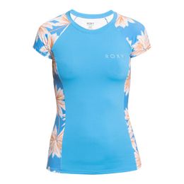 Roxy Rash Guard »Printed« Azure Blue Palm Island XL XL Material: Weiches, widerstandsfähiges...