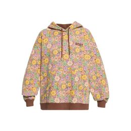 Roxy Hoodie &raquo;That Girl Beautiful&laquo; Root Beer All About Sol Mini XXL XXL Material: Bedruckter Stoff aus Baumwolle...