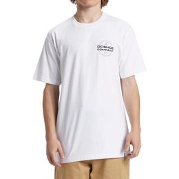 DC Shoes T-Shirt »Eurostep« White L L Material: Jersey-Stoff aus...