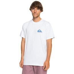 Quiksilver T-Shirt »Eye On Horizon« White M M Stoff: Baumwoll-Jersey-Stoff [160 g/m2]