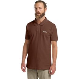 Jack Wolfskin Poloshirt »ESSENTIAL POLO M« dark-rust XXL (58) XXL (58) Klassisches Polo