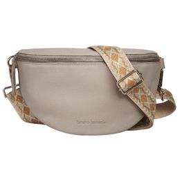 Bruno Banani Gürteltasche echt Leder beige