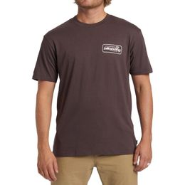 Billabong T-Shirt »Walled« Plum XXL XXL Stoff: Baumwollgewebe [180 g/m2]