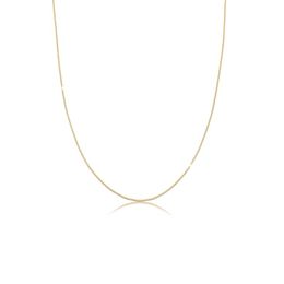 Elli Kette ohne Anhänger »Venezianerkette Basic 925 Sterling Silber« Gold 55 Elegante Halskette für Damen aus 925 Sterling Silber strahlt mit jedem...