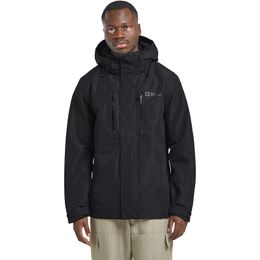Jack Wolfskin Funktionsjacke »JASPER 2L JKT M« mit Kapuze black XL (54/56) XL (54/56) Wasserfeste Reißverschlüsse