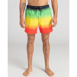 Billabong Boardshorts »All Days Fade« Rasta XL XL Stoff: Surf Suede