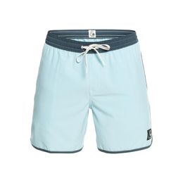 Quiksilver Boardshorts »Original Scallop 17"« Sky Blue M M Material: Rückverfolgbares Mischgewebe mit...