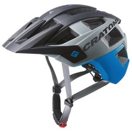 Cratoni Mountainbikehelm &raquo;MTB-Fahrradhelm AllSet&laquo; Reflektoren blau/schwarz matt