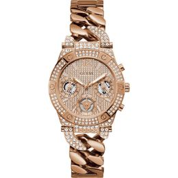 Guess Multifunktionsuhr &raquo;BARONESS&laquo; Armbanduhr, Quarzuhr, Damenuhr ros&eacute;goldfarben Elegante Damenmultifunktionsuhr