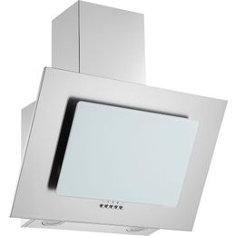 respekta Kopffreihaube &raquo;CH2060&laquo; 60 cm, 3 Leistungsstufen, LED-Beleuchtung, Ab- und Umluftf&auml;hig wei&szlig; Geh&auml;use aus hochwertigem Edelstahl mit Glasblende