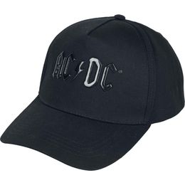 ACDC AC/DC Shiny Black Logo Cap schwarz ACD01798SBBOS