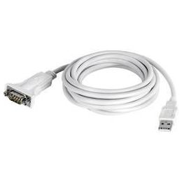 TRENDnet TU-S910 USB zu Serial Konverter, 3 Meter Kabel