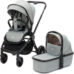 Kombi-Kinderwagen fillikid "Kinderwagenset Cougar", Baby, grau, Aluminium, Kinderwagen