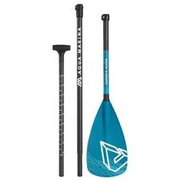 SUP-Paddel Aqua Marina "Carbon Guide", blau (aquablau, schwarz, weiß), Paddel, L: 180cm - 220cm