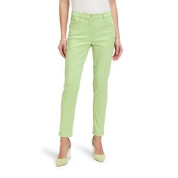 Stoffhose Betty Barclay "Betty Barclay Casual-Hose Slim Fit", Damen, Gr. 36, Normalgrößen, grün (opaline grün), Obermaterial: 64% Baumwolle, 33% Polyester, 3% Elasthan., casual, slim fit 7/8-Länge, Hosen, Passenabtrennung