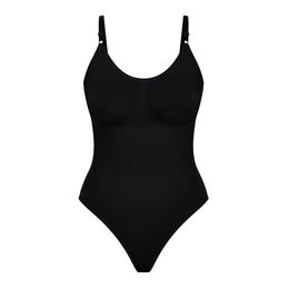 Smilodox String Bodysuit Nysa Seamless Damen Gr&ouml;&szlig;e S schwarz