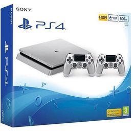 Sony PlayStation 4 Slim 500GB - Grau - Limited Edition Playstation 4 Slim Silver