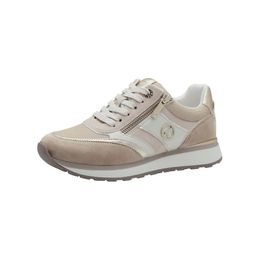 Tamaris Sneaker Damen Größe 37 nude / gold / weiß