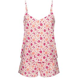 Lscn By Lascana Short Pajama Set female Pink size 32/34